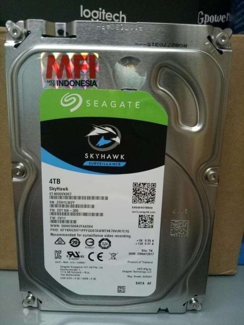 Jual Seagate Harddisk CCTV 4TB Skyhawk Resmi di Seller Mantap Baru ...