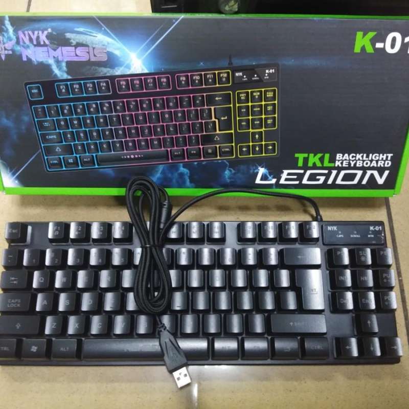 Jual NYK Keyboard Gaming TKL K-01 di Seller Mantap Baru - Karang Mulya, Kota Tangerang | Blibli