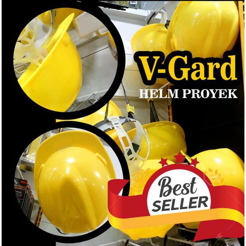 Jual helm proyek bangunan kontraktor safety helmet di Seller yakushop ...
