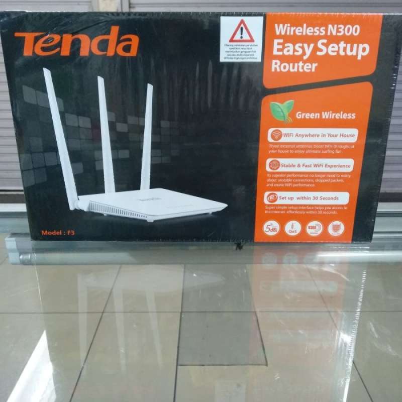 Promo Router Wireless Tenda F3 N300 Diskon 11 Di Seller Ghazlan Store
