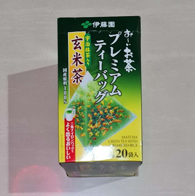 Jual Itoen Ito En Matcha Green Tea with Roasted Rice Tea Bags 20 x 2.3 ...