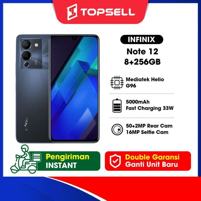 Jual Infinix Note 12 8/128GB Garansi Resmi 12 Bulan di Seller Topsell ...
