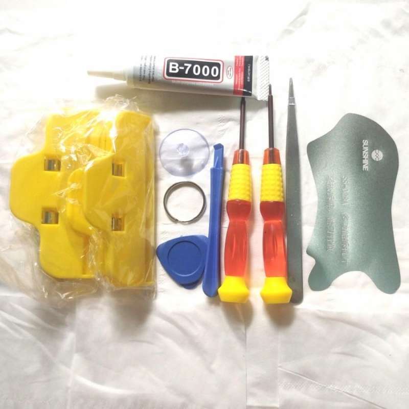 Jual Obeng Handphone / Sepasang Penjepit Dan Lem Lcd Touchscreen Di ...