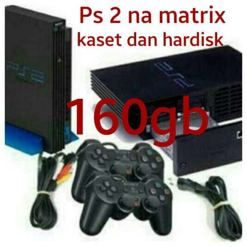 Jual OEM Ps 2 na matrix kaset dan hardisk 160gb full game lengkap ...
