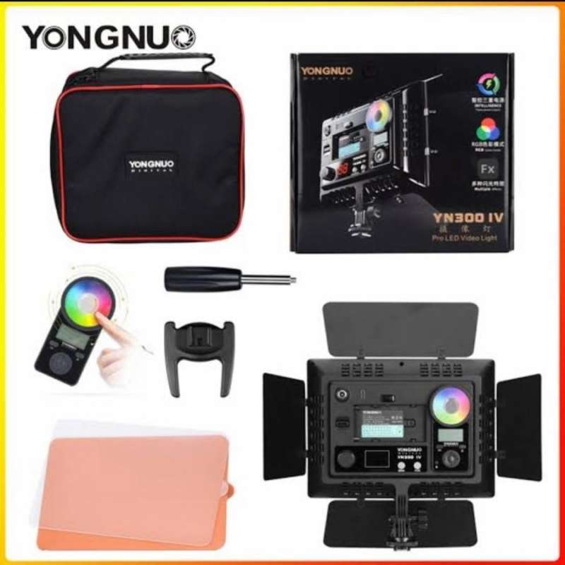 Jual Led Yongnuo Yn300 Iv Yn300iv Led Video Light Panel Rgb Full Color ...