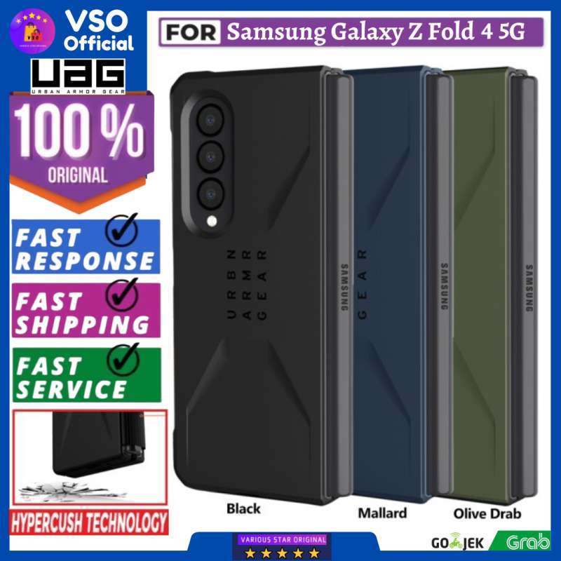 Promo Original Case Samsung Galaxy Z Fold 4 5g Uag Civilian Series