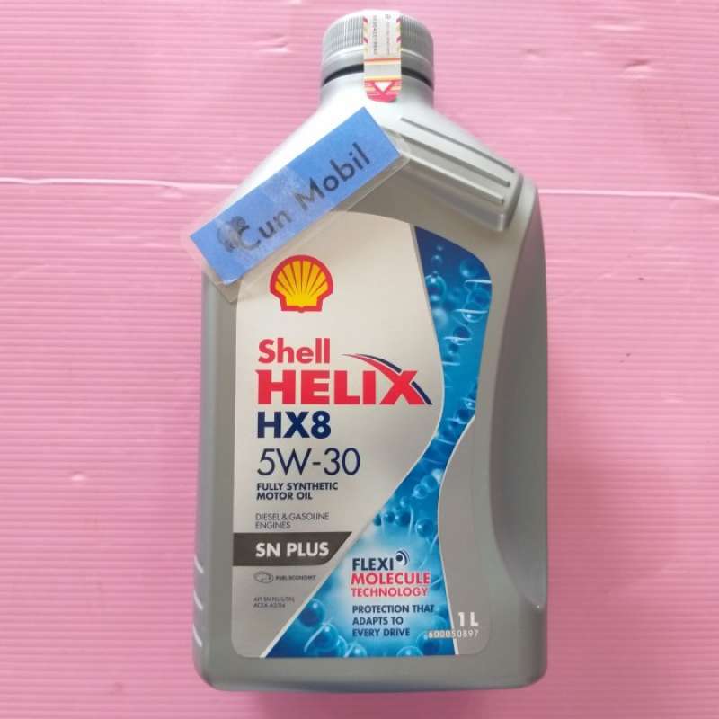Promo Jual Oli Mesin Shell Helix HX8 API SN/CF A3/B4 Murah Diskon 13% ...