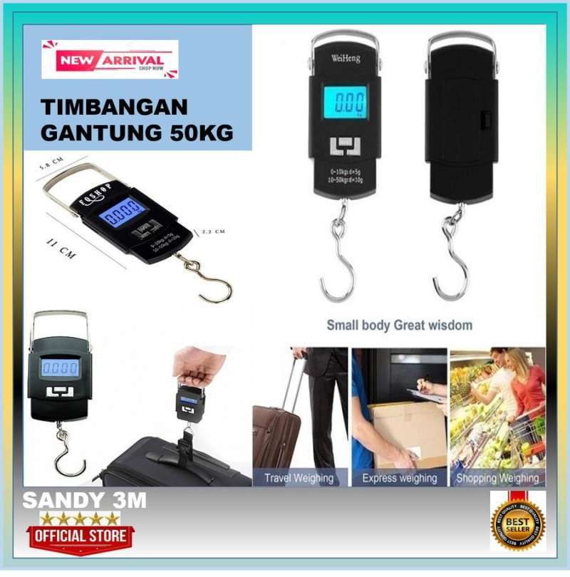 Jual Timbangan Gantung Weiheng WH-A08 / kapasitas 50kg di Seller Sandy ...