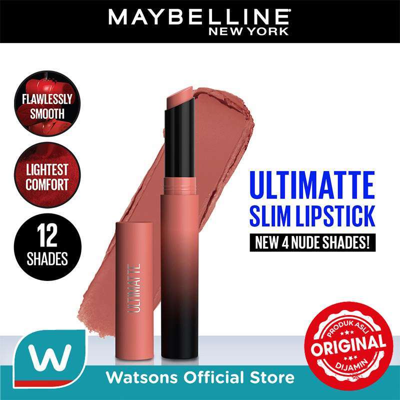 Promo MAYBELLINE Color Sensational Ultimatte Slim Lipstick 488 More ...