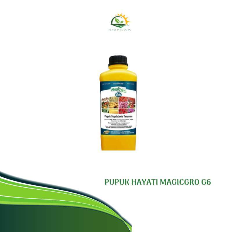 Jual PUPUK HAYATI MAGICGRO G6 1 LITER PUPUK SEGALA JENIS TANAMAN ANTI HAMA di Seller Pusat ...