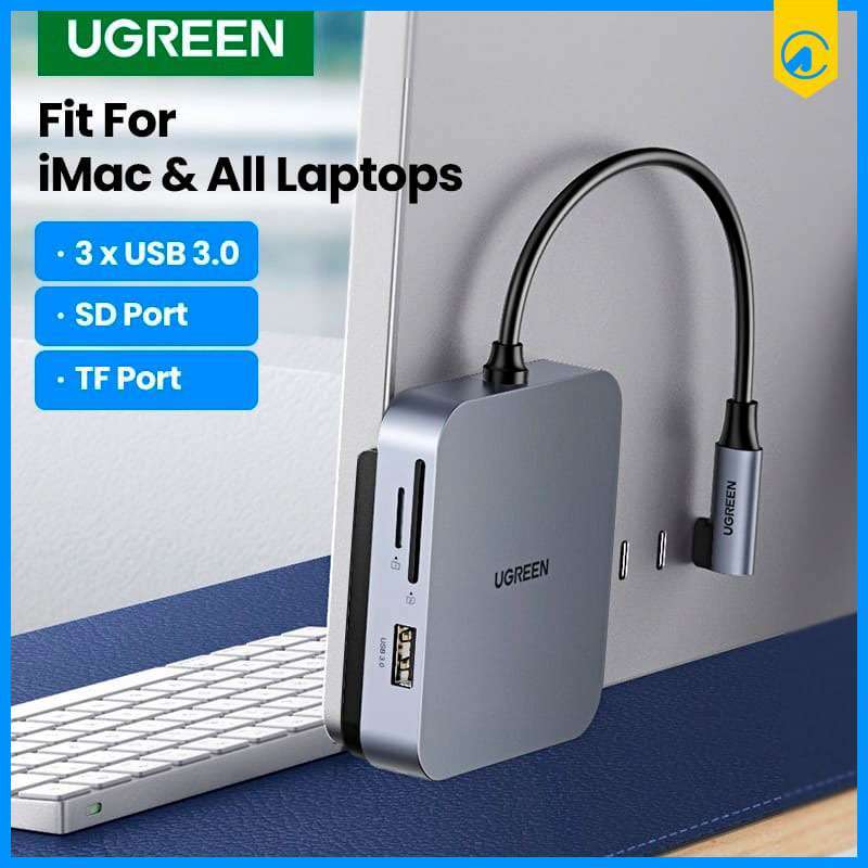 Jual Ugreen 60377 USB C Hub with Card Reader multiFunction for Imac 2021 di Seller Toko Artica ...