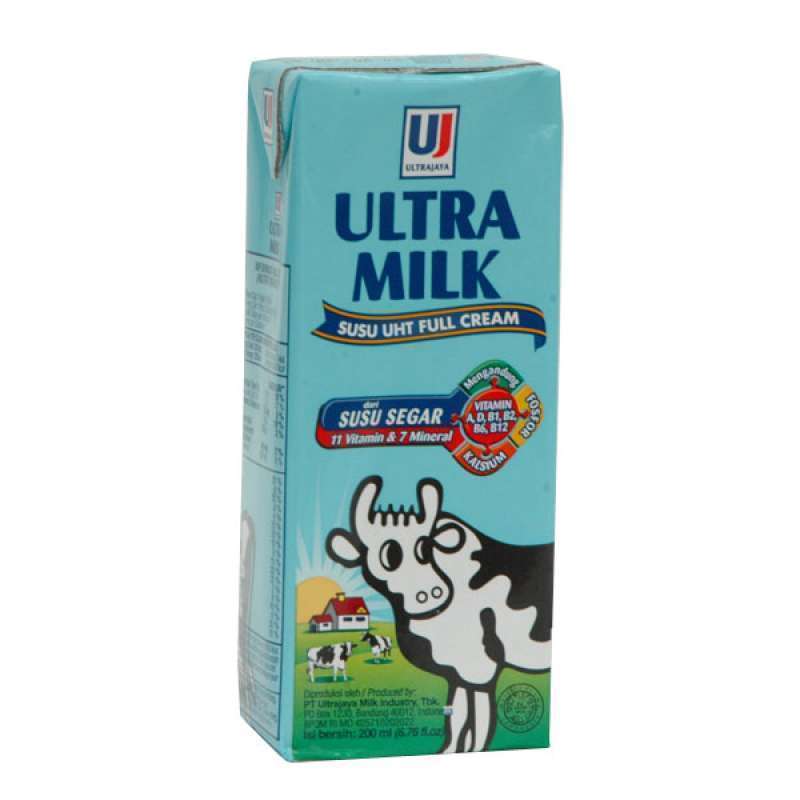 Jual ULTRA MILK UHT SLIM PLAIN 200 ML di Seller FRESTIVE SUPERMARKET ...