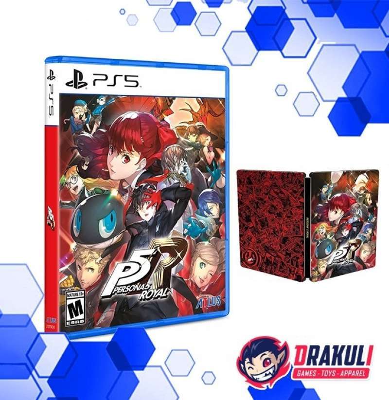 Jual PS5 Persona 5 The Royal + Bonus Steelcase (R3/Asia/English) di Seller Drakuli Games ...