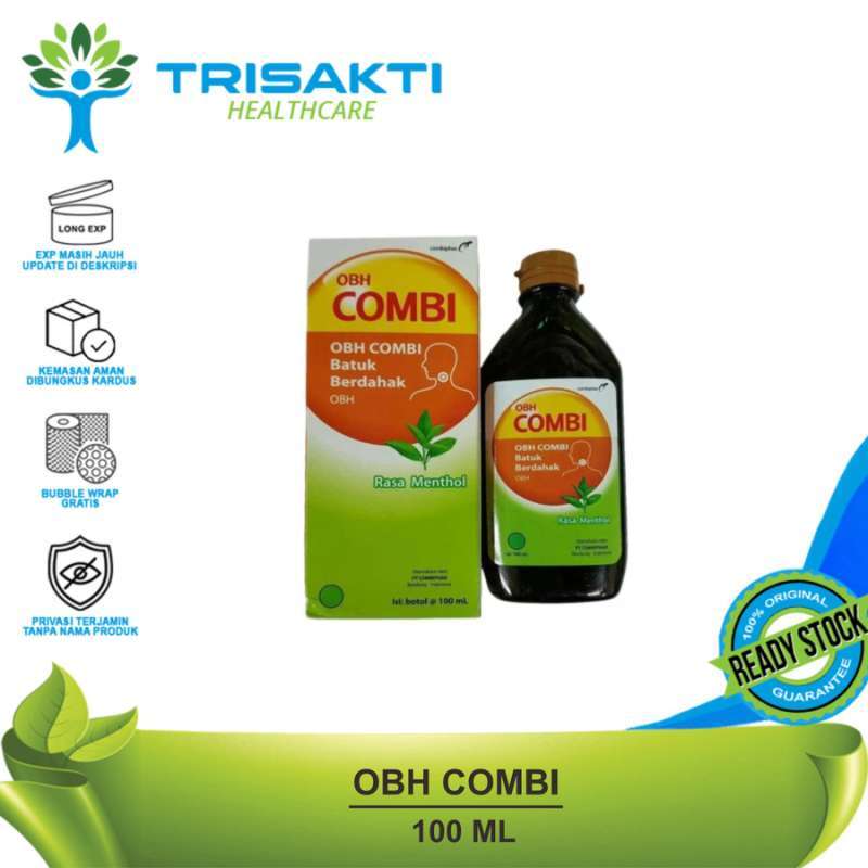 Promo OBH Combi Batuk Berdahak Rasa Menthol 100ml Diskon 40% di Seller ...
