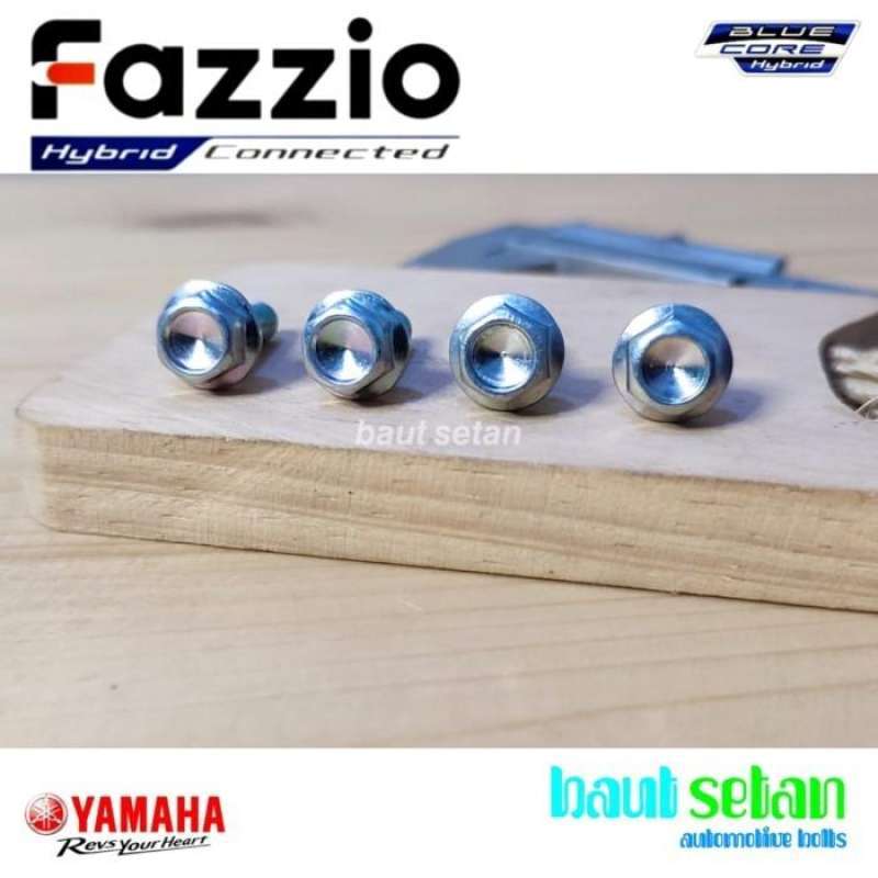 Jual Baut Set Pegangan Behel Belakang Yamaha Fazzio Flange Deep Recess ...