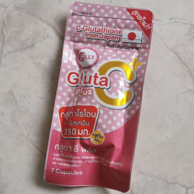 Jual COLLY GLUTA C PLUS C+ BRIGHT VACHIRAWIT SARAWAT GLUTA 2GETHER GLUTA COLLY C di Seller ...