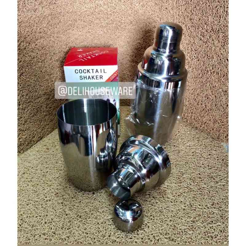 Jual Shaker Cocktail Stainless Asli | Pengocok Minuman di Seller Deli ...