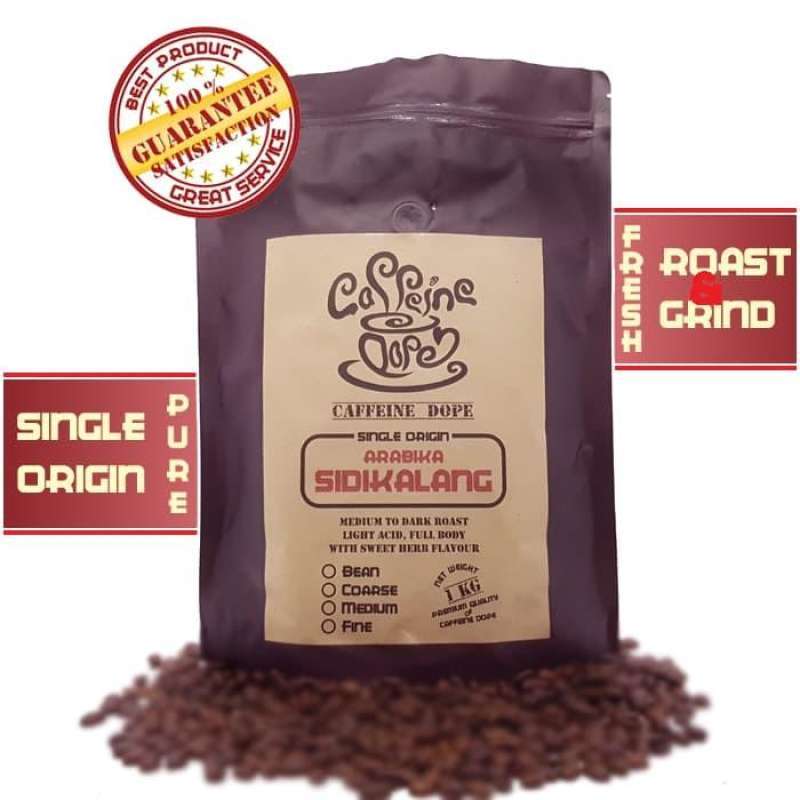 Jual Kopi Arabika Sidikalang 1 Kg Single Origin Bean/Biji & Ground/Bubuk - Bean di Seller ...