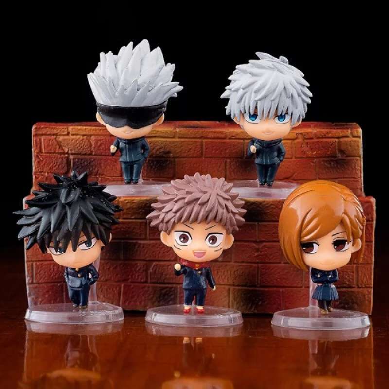 Jual JUJUTSU KAISEN CHIBI ACTION FIGURE SET 5 di Seller lemonia ...