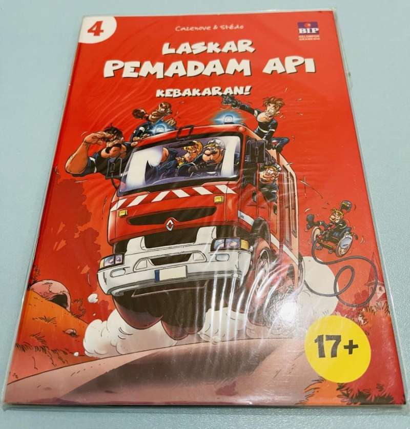 Jual Buku Komik Laskar Pemadam Api Vol 4 Kebakaran! di Seller antique ...