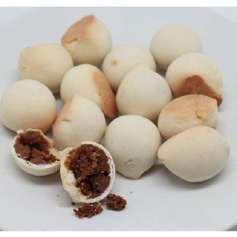 Jual Mino Bulat Mini Nopia Rasa Gula Jawa 200 gram di Seller Snack ...