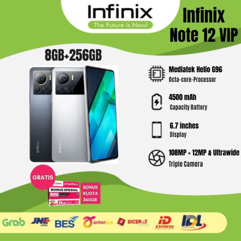 Jual Infinix Note 12 VIP {X672} Smartphone [ Ram 8GB / 256GB ...