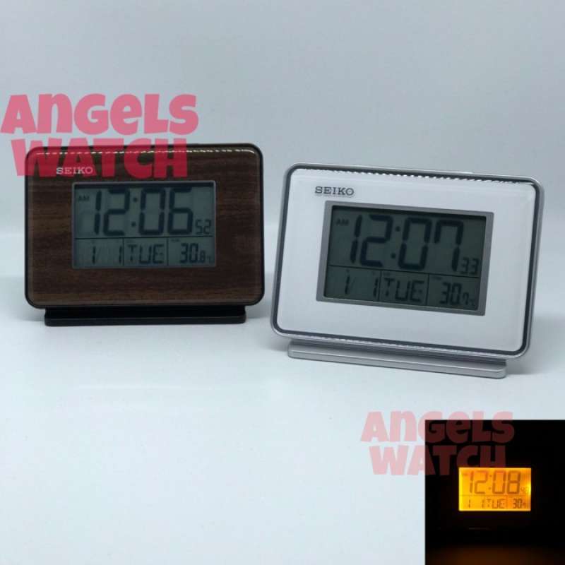 Promo JAM MEJA DIGITAL SEIKO QHL068 / JAM MEJA/ JAM DIGITAL Diskon 5% ...