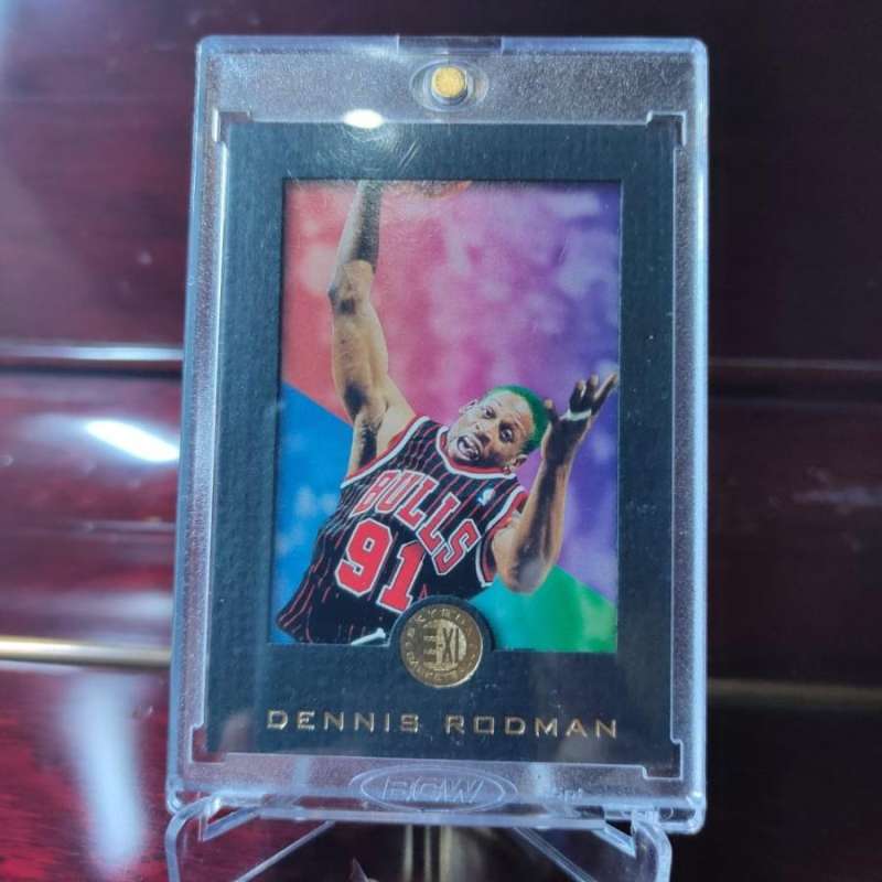 Jual Original Kartu Basket Exl Dennis Rodman Michael Jordan Team -very ...