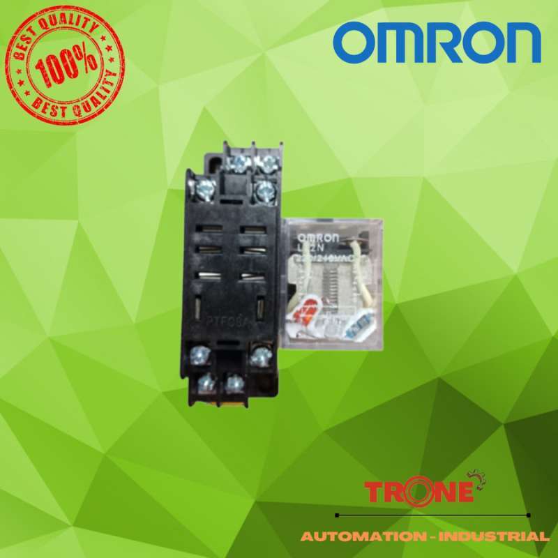 Jual RELAY OMRON LY2N-J 220VAC + SOCKET Coil Power Relay 8PIN READY ...