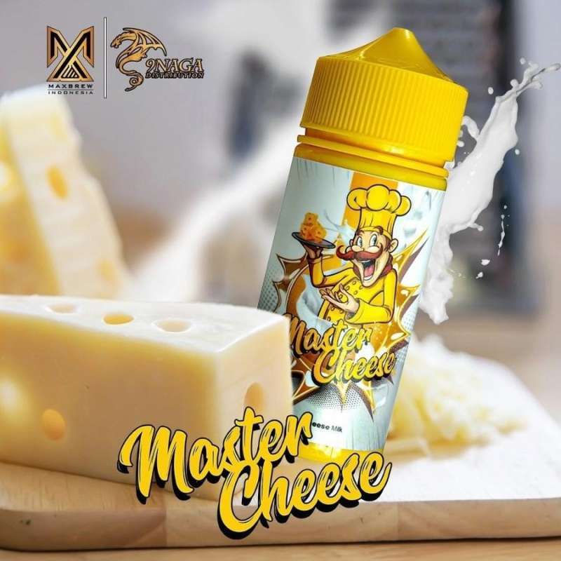 Jual Master Cheese Cheese Milk 100ML by Max Brew x 9Naga - Liquid - 6MG ...