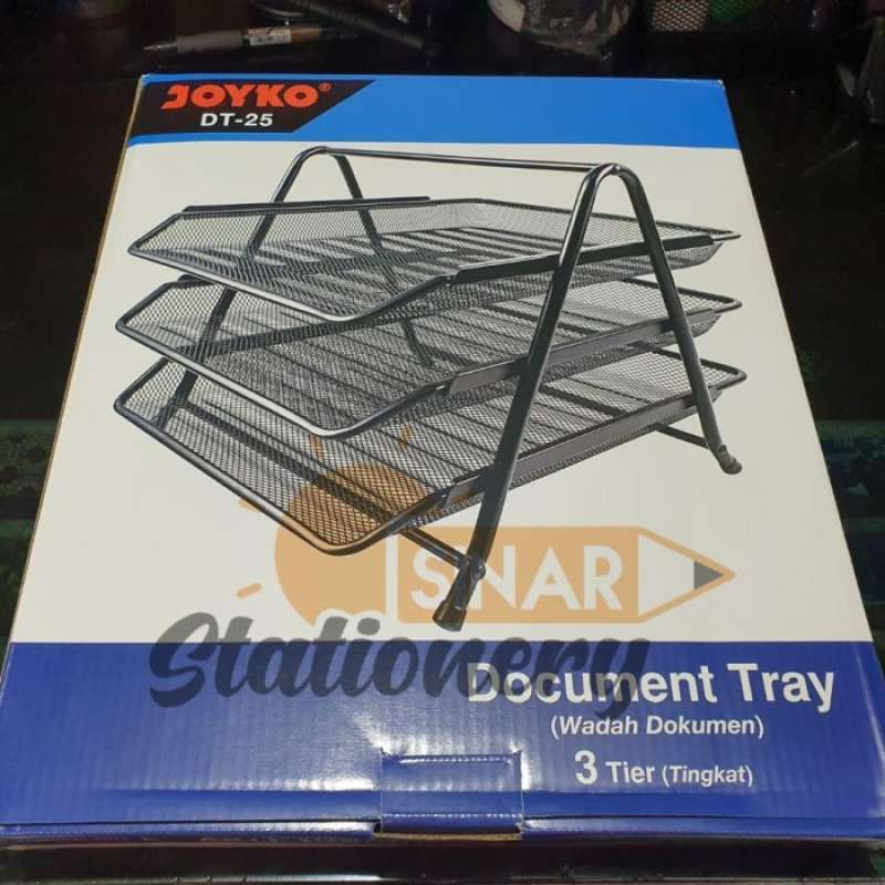 Promo Rak susun besi 3 tingkat/ dokumen tray 3 tier dt25 joyko ...