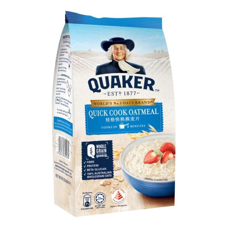 Jual Quaker Instant Oatmeal Quick Cook 400 Gram Di Seller Gunung Mas ...