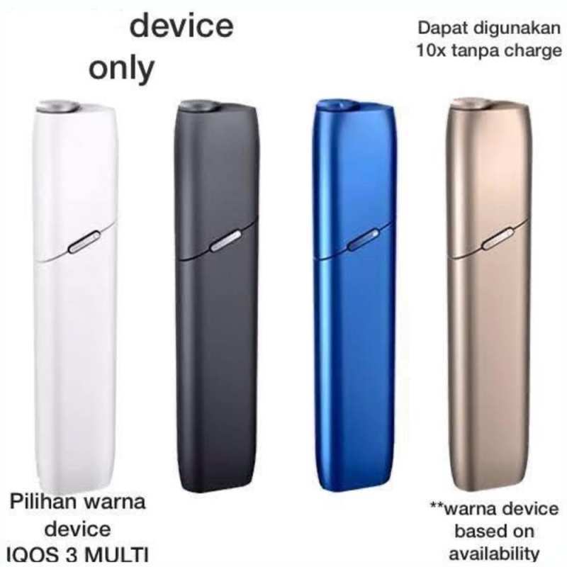 Jual Iqos 3 Multi / Rokok Listrik Device Only Philip Morris original Kode 083 - Stellar Blue di ...