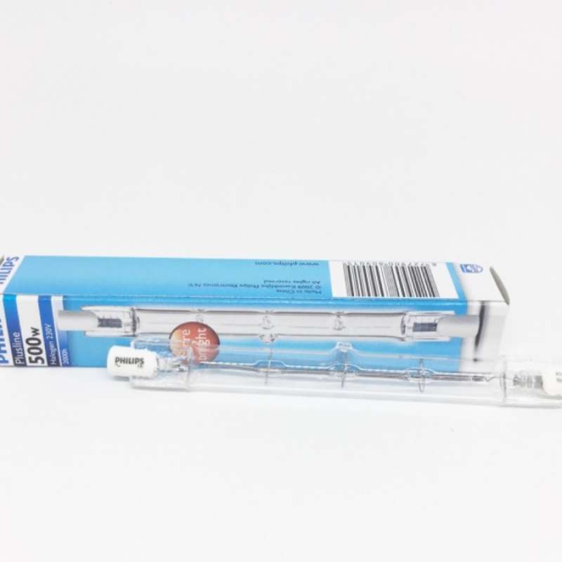 Jual philips plusline lampu halogen stick 500w 500 watt philip di ...