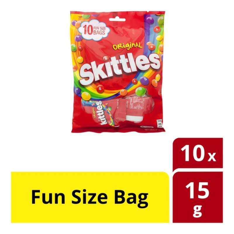 Jual Skittles Candies Original (Fun Size Bag) di Seller Gunung Mas ...