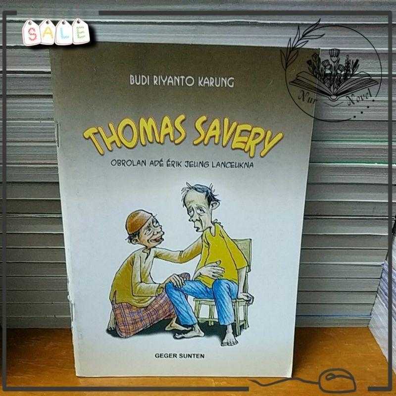 Jual Buku Novel Sunda Thomas Savery - Budi Riyanto Karung di Seller ...