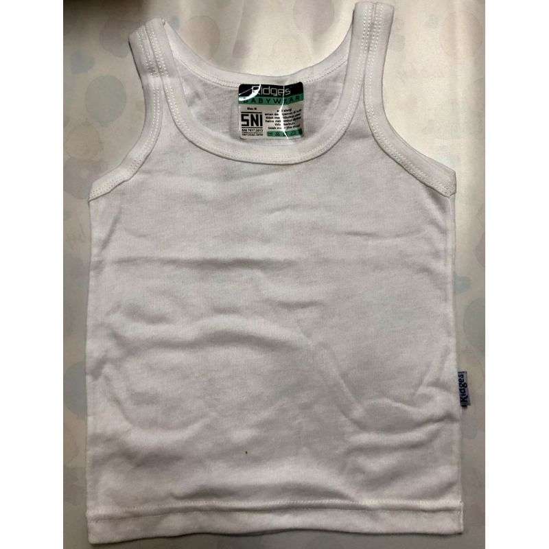 Jual Singlet Anak Ridges Polos Putih di Seller Smart Kiddo Baby Shop ... Jual Singlet Anak Ridges Polos Putih di Seller Smart Kiddo Baby Shop ...