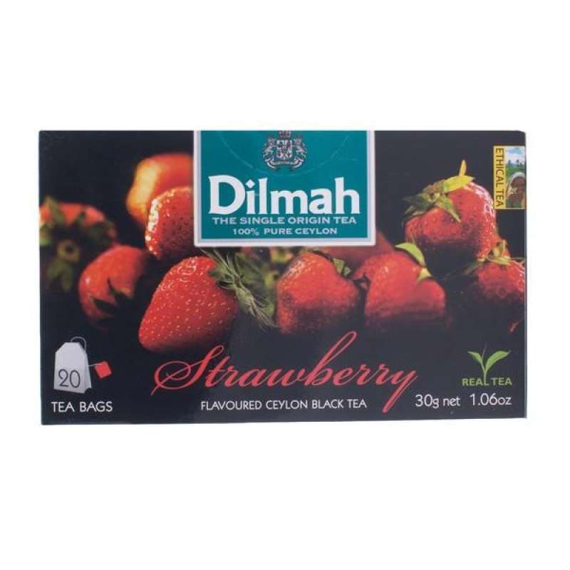 Jual Dilmah Teh Hitam Dengan Rasa Strawberry 30 g di Seller ...