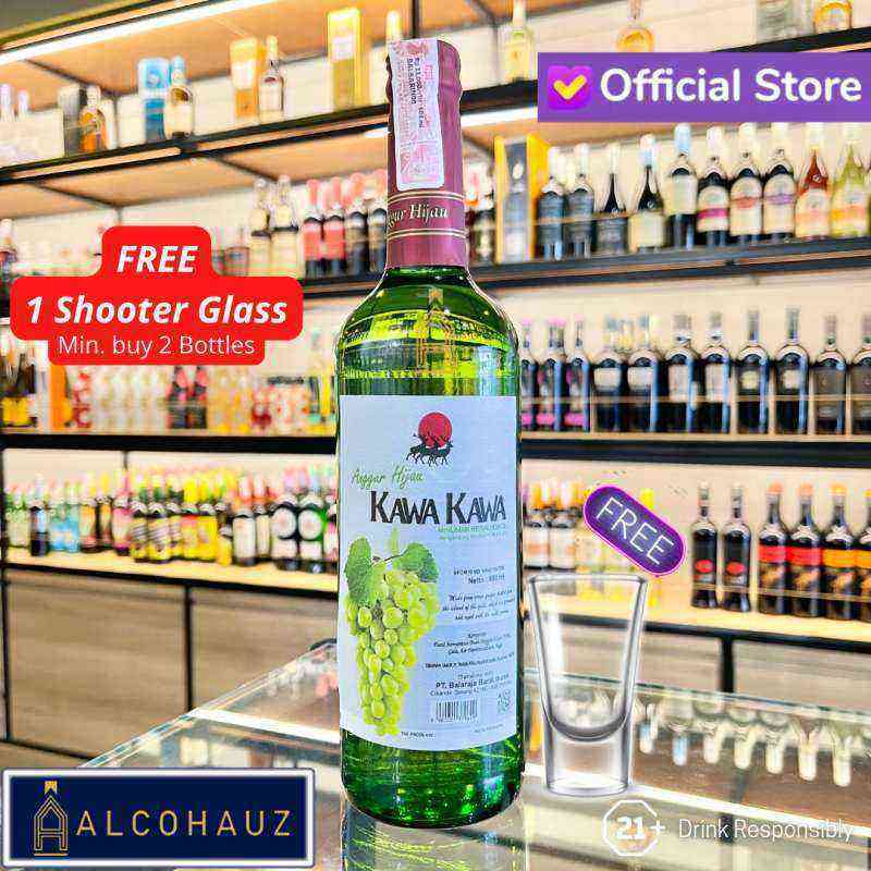Promo ORIGINAL Kawa Kawa Anggur Hijau Green Grape KawaKawa 600ml ASLI ...