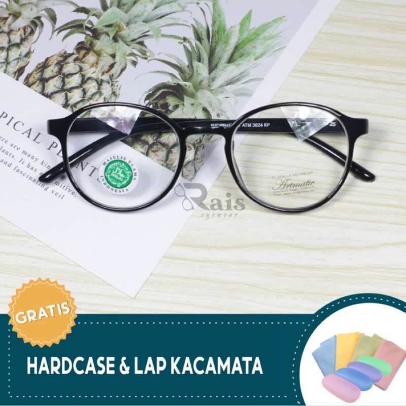 Jual Free Ongkir Kacamata Baca Frame Bulat Korea Ukuran +0.50 Sampai ...