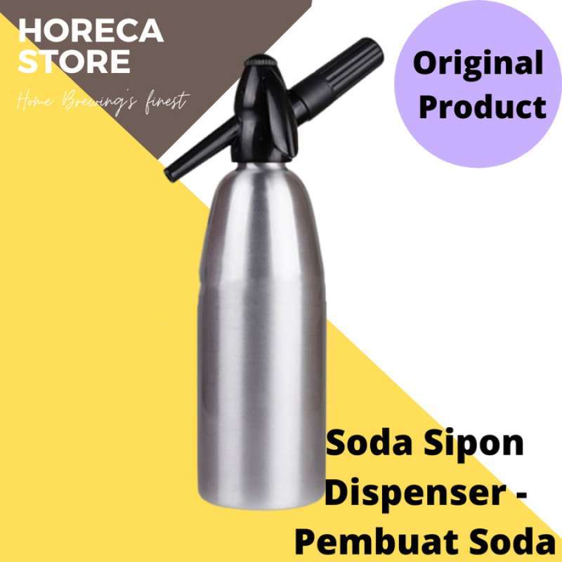 Jual Soda Syphon Maker. Botol Pembuat Soda di Seller Honey Living ...