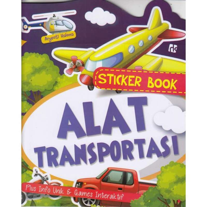 Jual Sticker Book Alat Transportasi - Aryesti Halona - Ruang Kata di ...