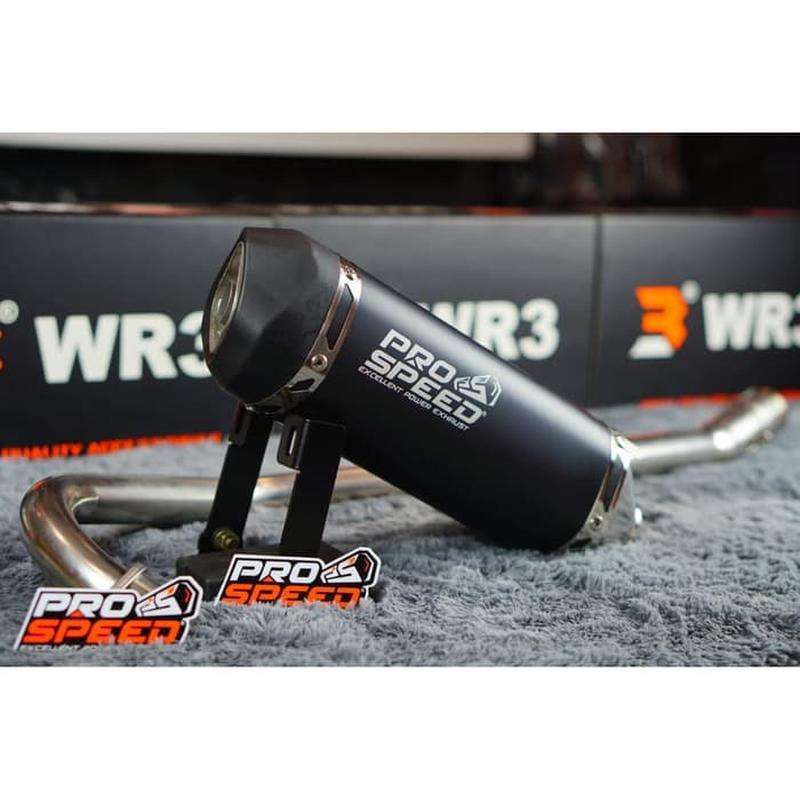 Jual Knalpot Prospeed Black Series Yamaha Sonic 150 Fullsystem di ...