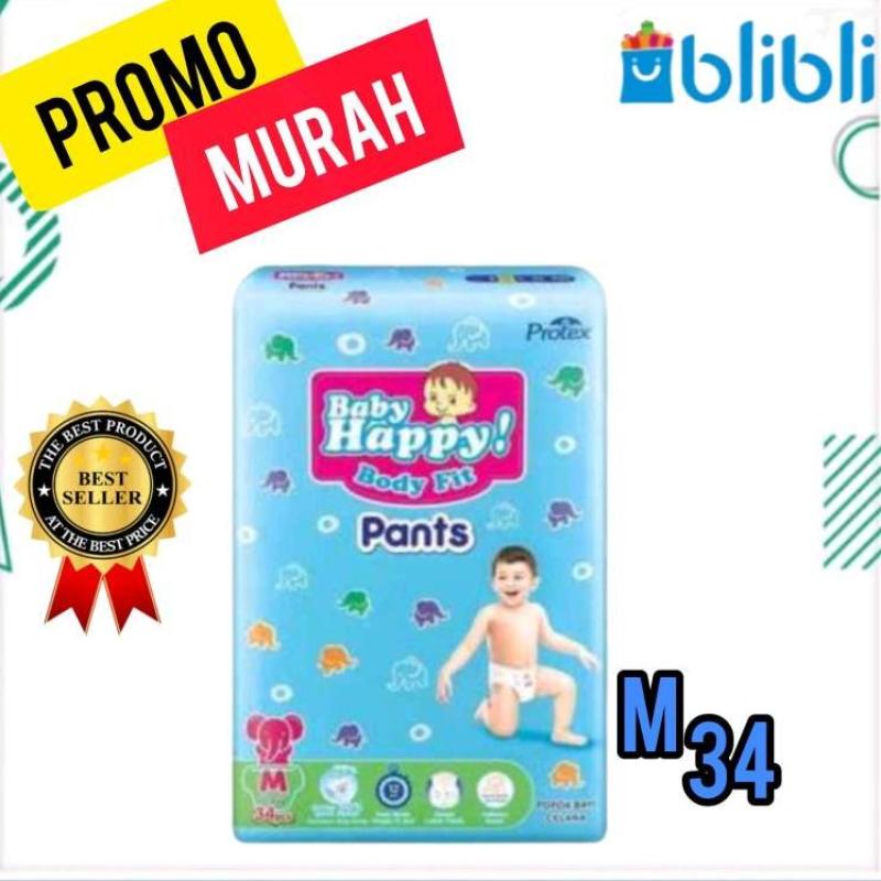 Jual Pempers Baby Happy Ukuran M Termurah - Harga Grosir Terupdate Hari ...