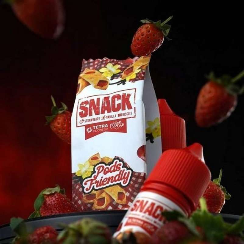 Jual SNACKx V1 STRAWBERRYx 30ML di Seller gazafiesca - Babakan Tarogong ...