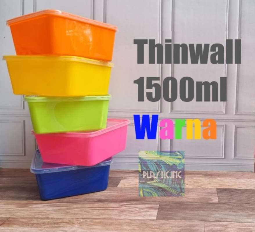 Jual Thinwall 1500 Ml Warna/Box Kotak Plastik/Kotak Plastik/Thinwall ... Jual Thinwall 1500 Ml Warna/Box Kotak Plastik/Kotak Plastik/Thinwall ...