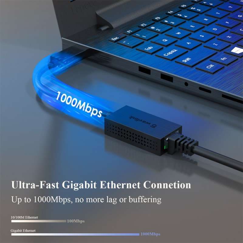 Jual Walink Adaptor Ethernet Gigabit Usb3.0 Konerter Lan Rj45 Jaringan ...