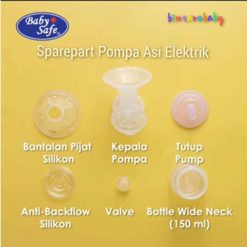 Promo Sparepart Pompa Asi Baby Safe Electric Breastpump Spare part ...