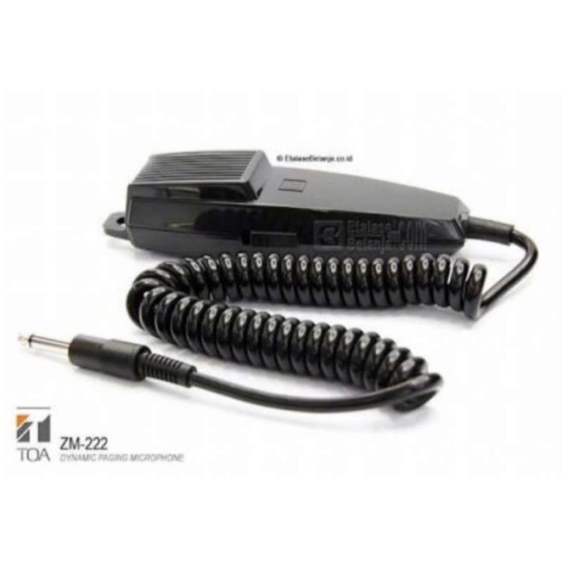Promo TOA Dynamic Paging Microphone ZM-222 Mic Gantung Diskon 23% di ...