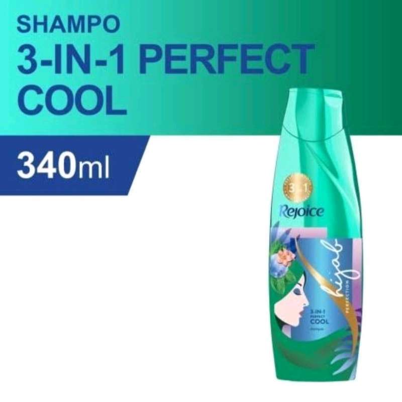 Jual REJOICE Shampoo Hijab 3in1 Perfect Cool 340ml ( Botol Lecet ) di ...